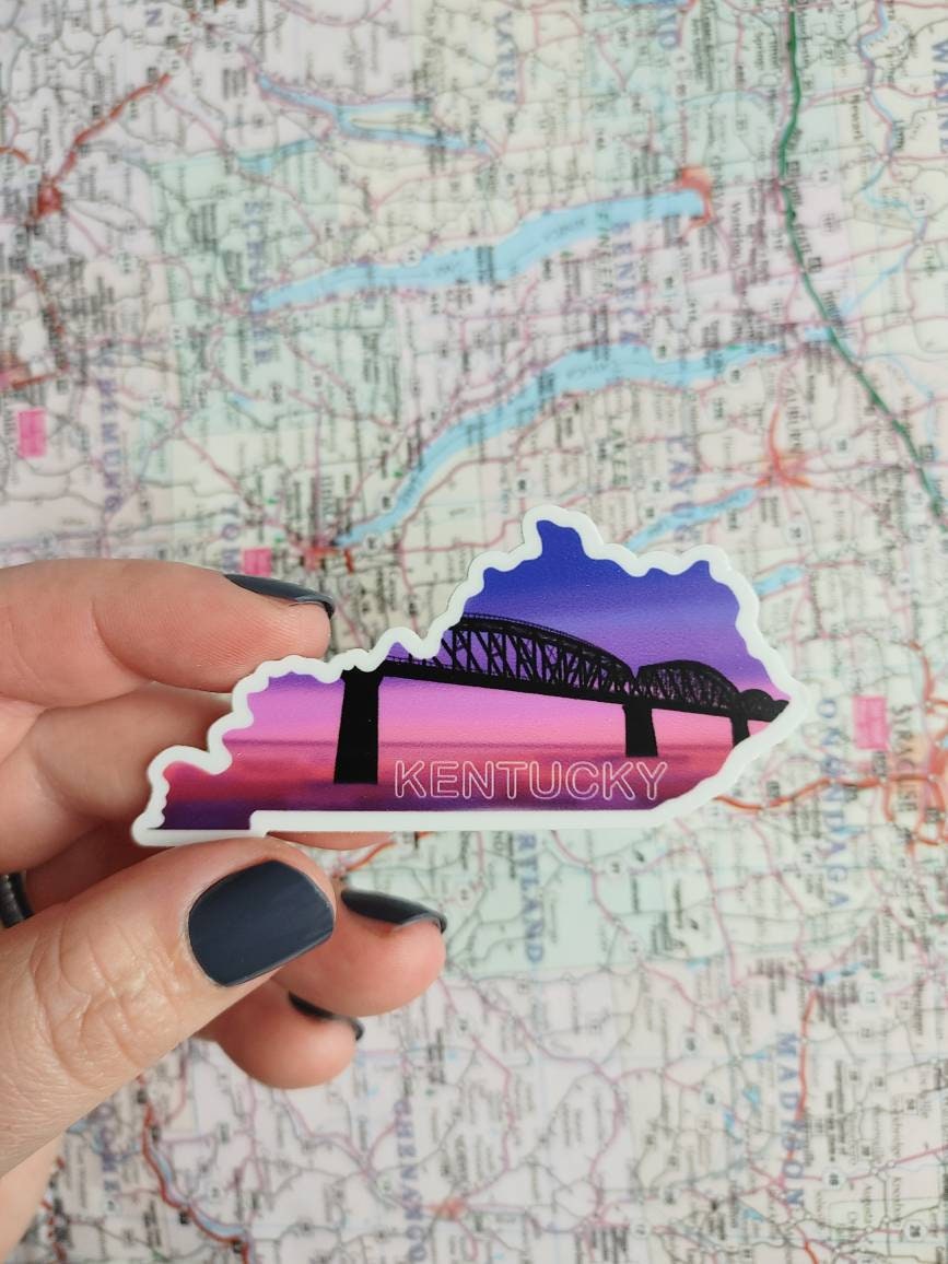 Kentucky State Sticker – madebydeemarie